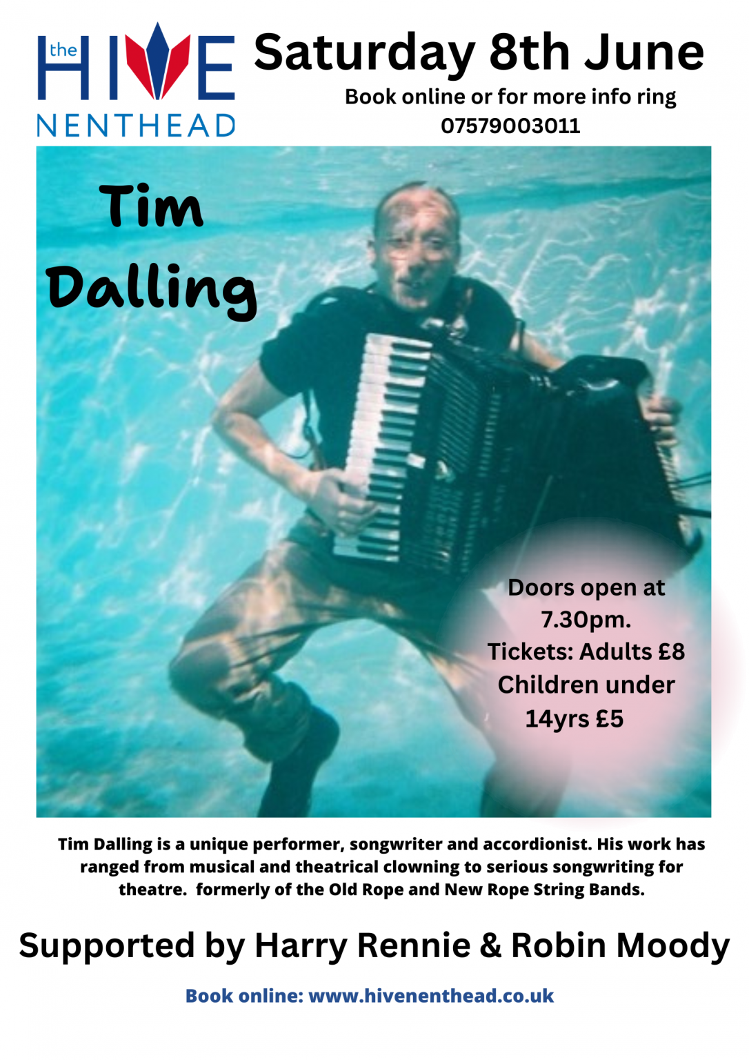 What’s on – The Hive Nenthead